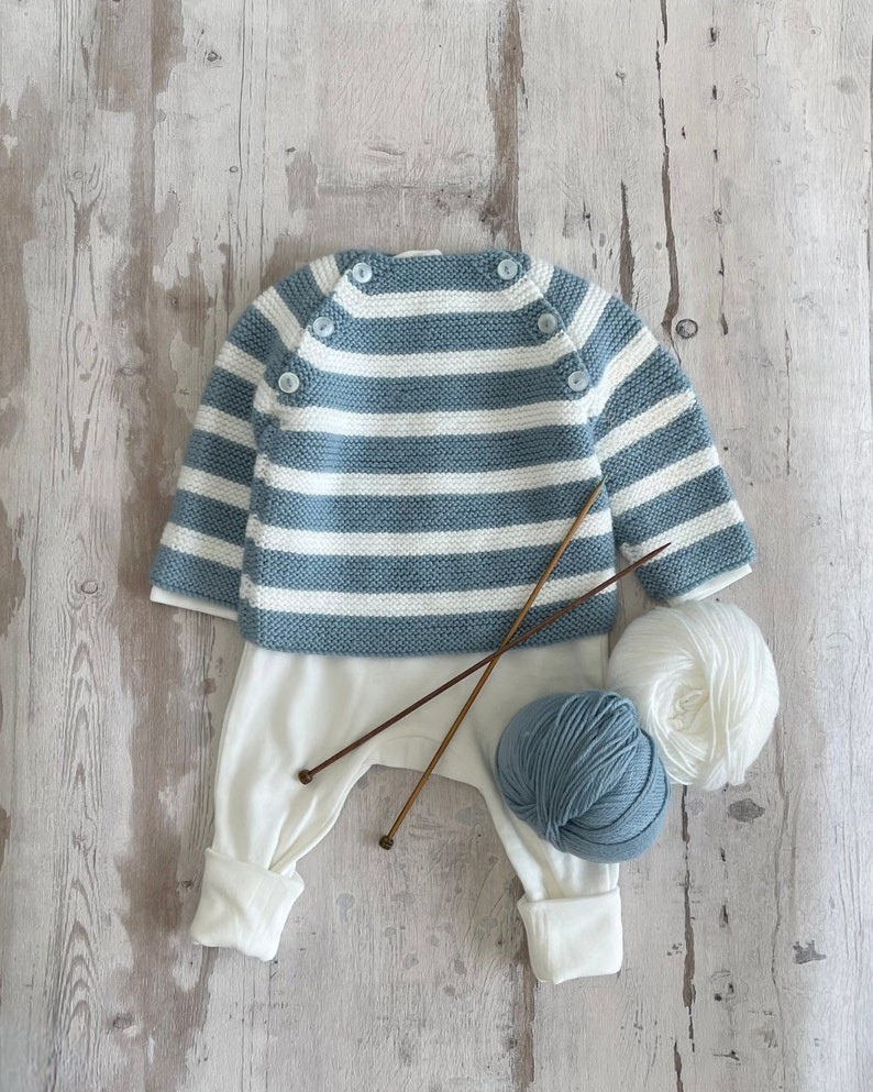 Baby Wool Sweater – KnityDesigns